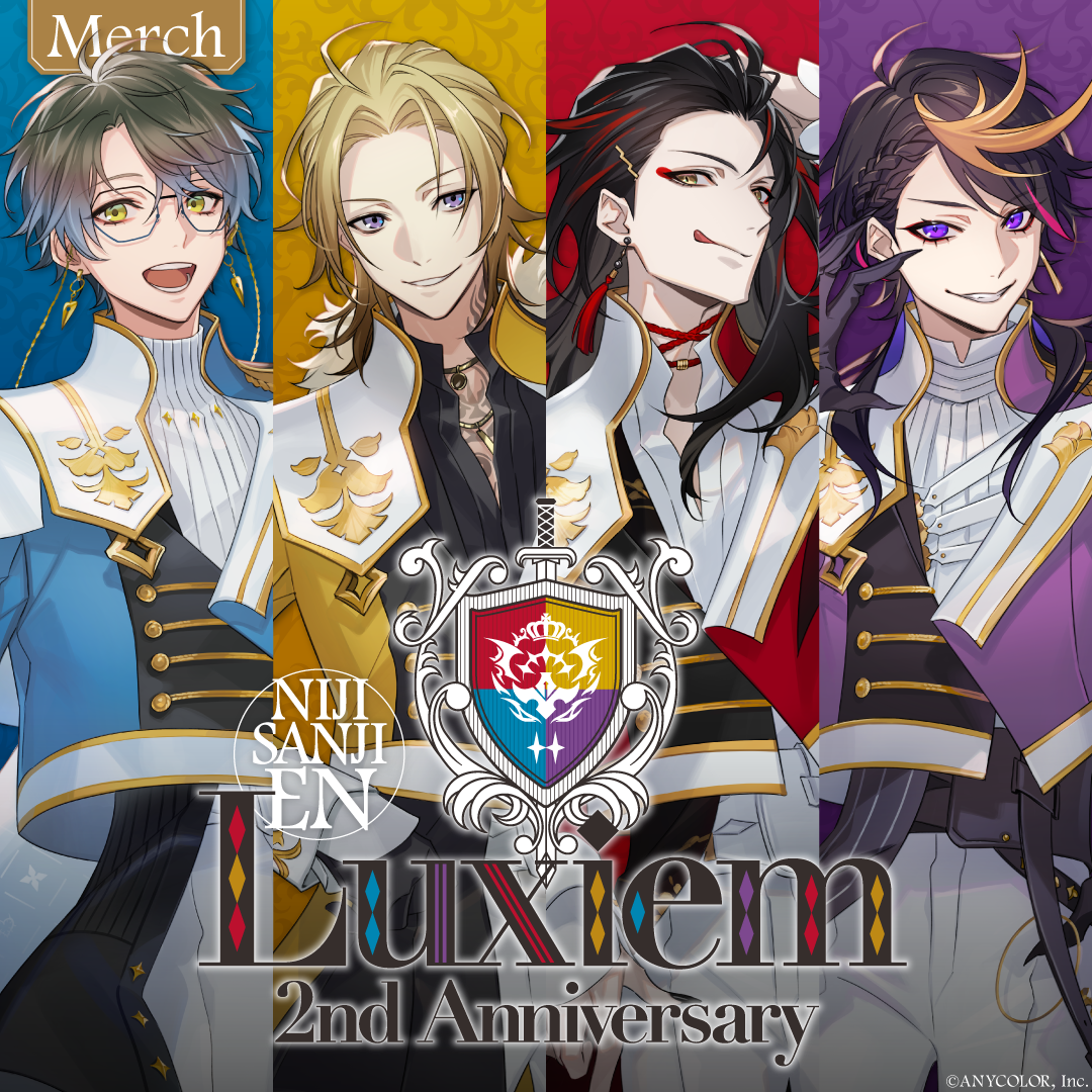 「現貨」Nijisanji [Luxiem 2nd Anniversary] 商品 – Modelmakerhk.Shop